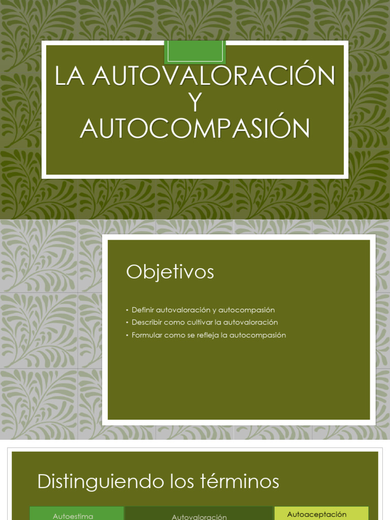 Self Compassion La Autovaloracion y Autocompasion Spanish | PDF