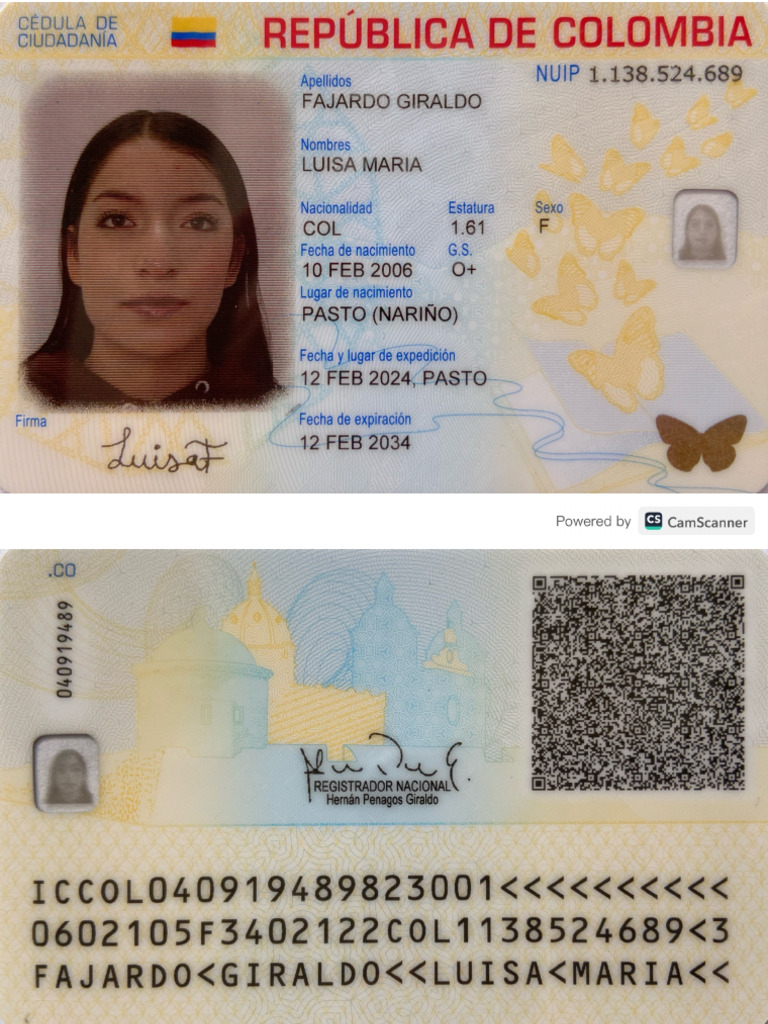 Documento de Identificación | PDF