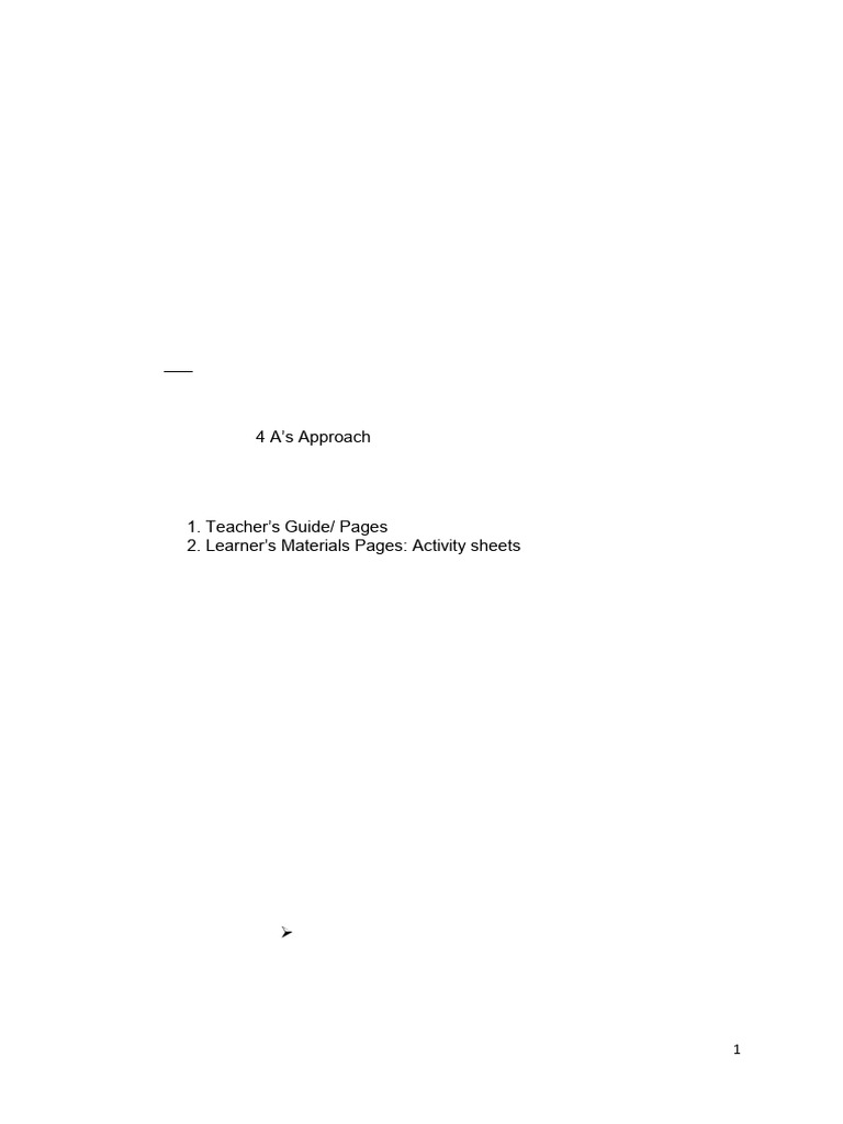 PE Lesson 5-1 | PDF