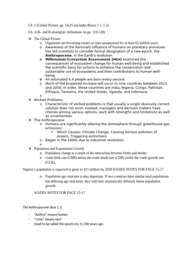 Reading Quiz 2 Notes | PDF