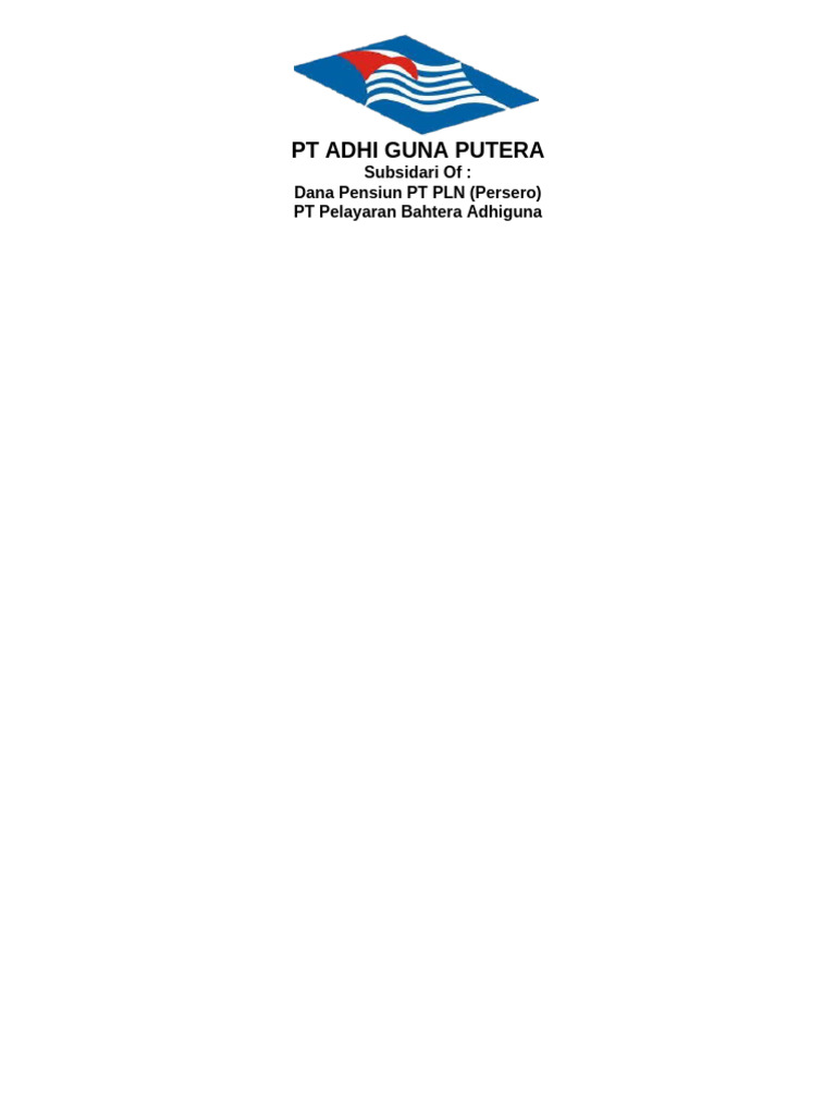 Logo PT Agp Subsidari of | PDF
