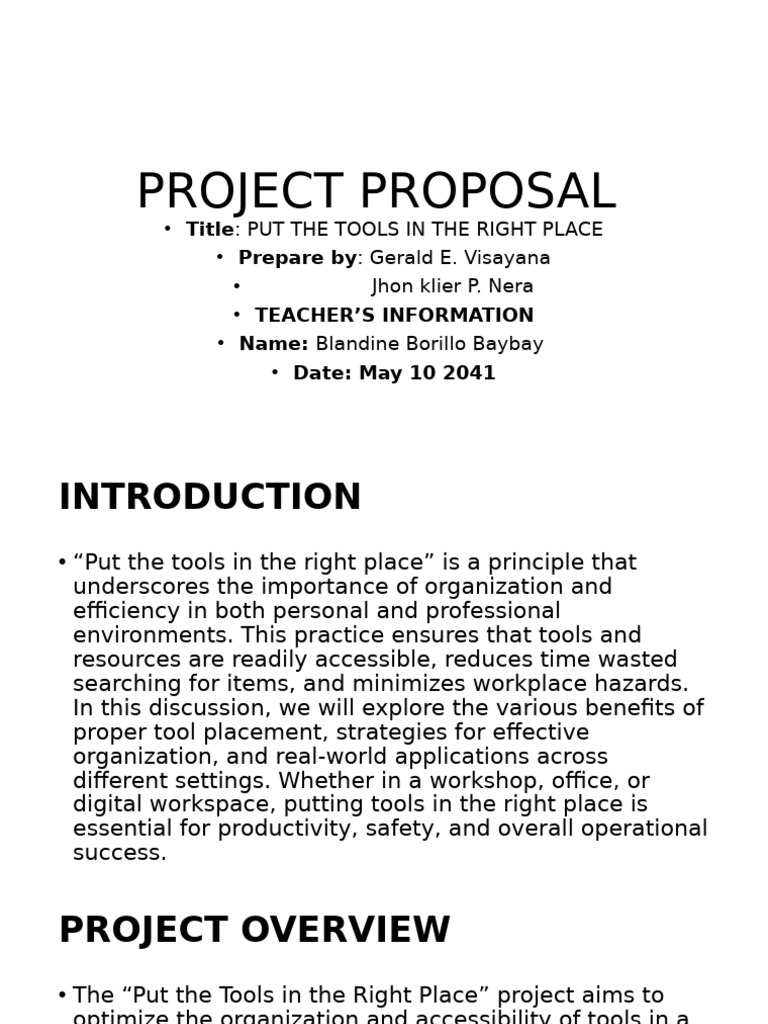 Project Proposal g11 Auto | PDF
