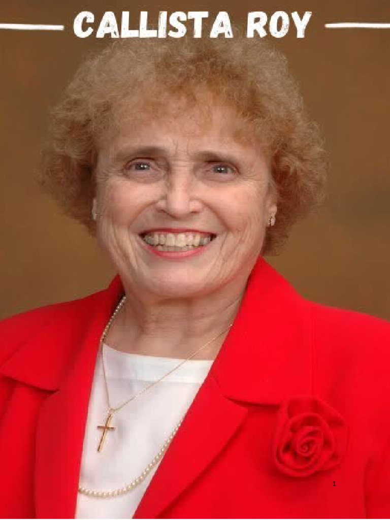 Callista Roy | PDF