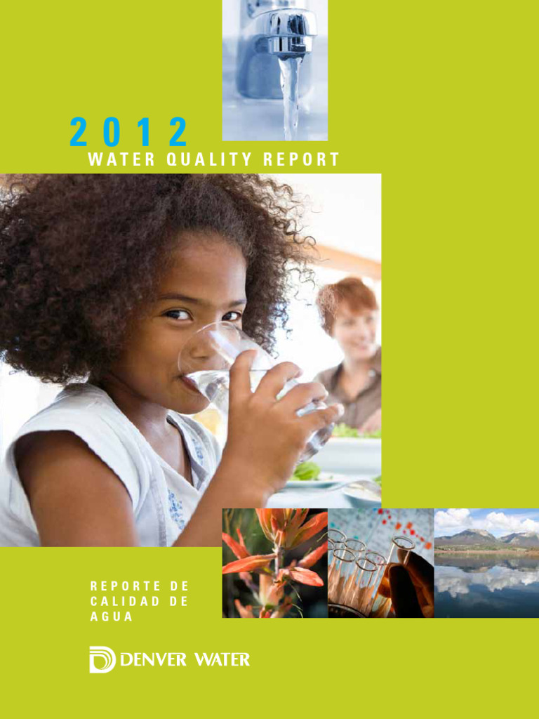 2012 Water Quality Report | PDF | Drinking Water | Science & Mathematics