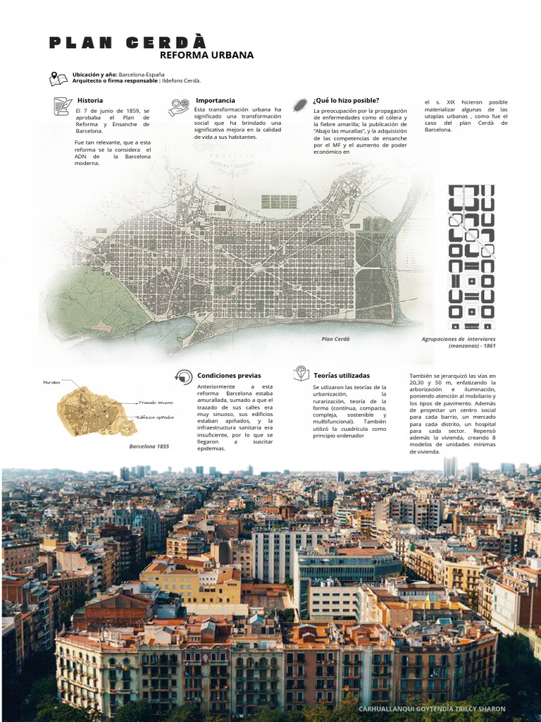 Plan Cerdà y Haussman | PDF
