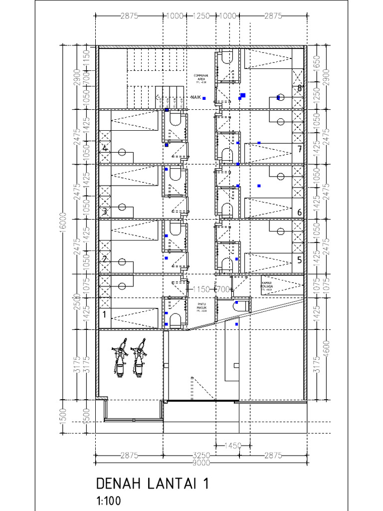 Denah Kos 2 Lantai | PDF