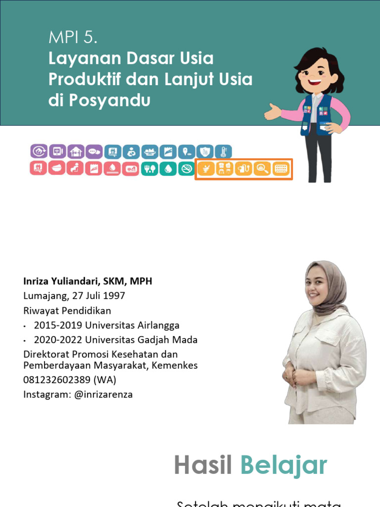 Materi Layanan Pada Usia Dewasa Dan Lanjut Usia | PDF