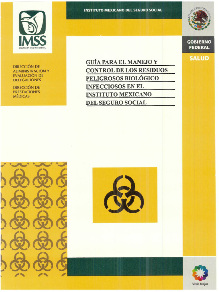 5 Guía para El Manejo y Control de Los RPBI en El IMSS | PDF