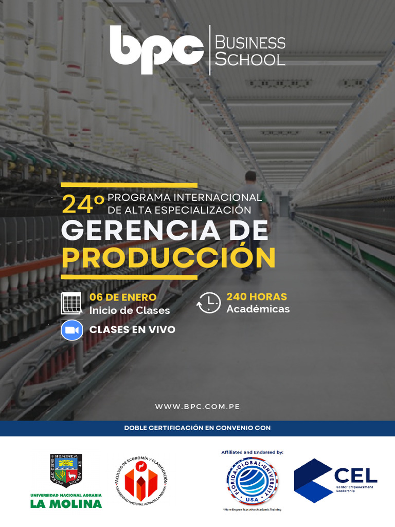 Brochure 24° PAE GPROD 2024 Online | PDF | Ingeniería Industrial | Computadoras