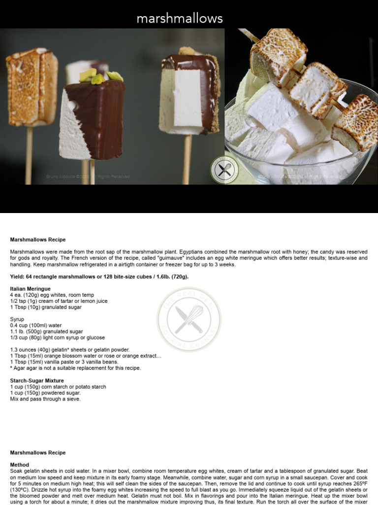 marshmallows-recipe-method-soak-gelatin-sheets | PDF