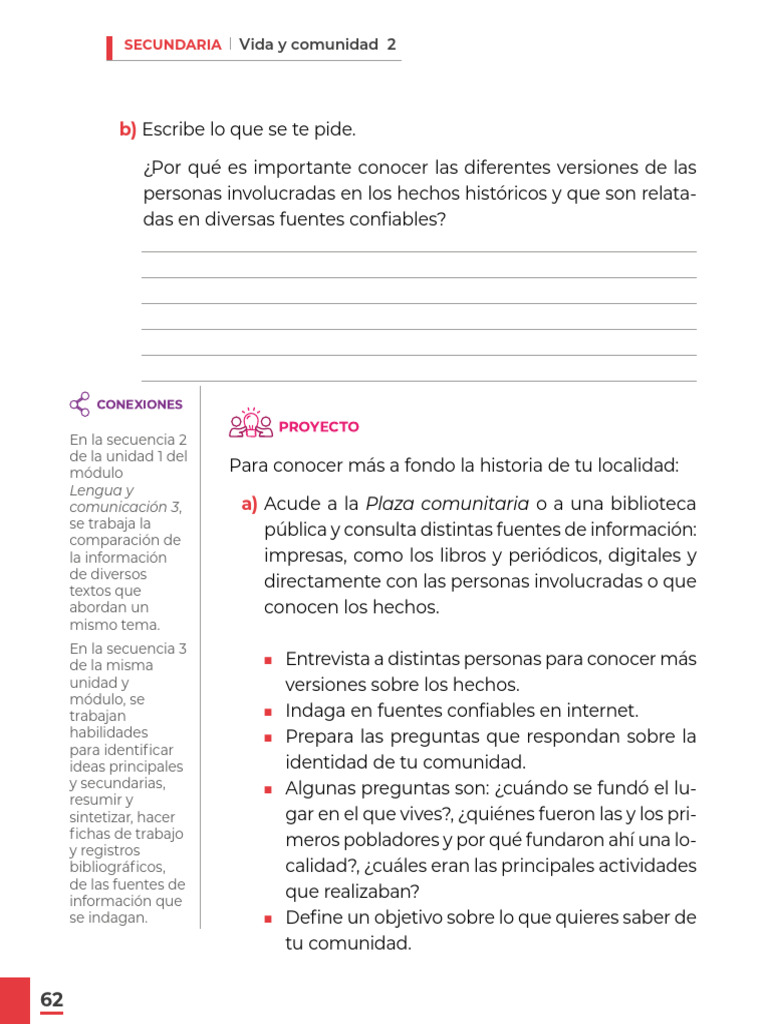 Vida y Comunidad 2 | PDF
