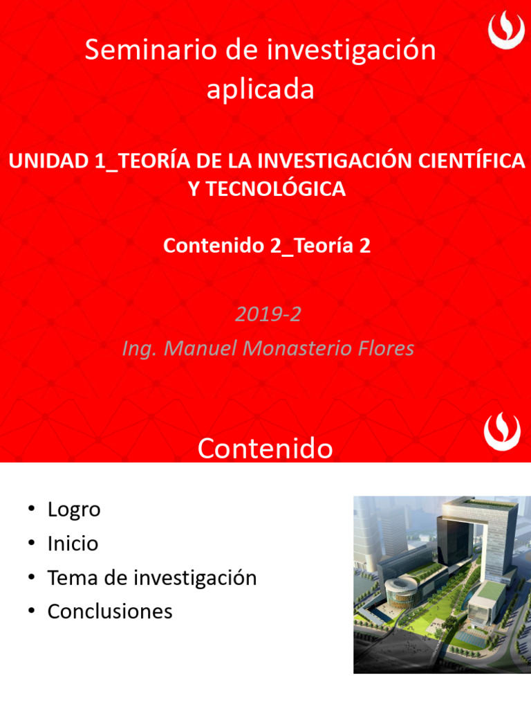 Contenido 2_Teoría 2_Tema Investigación | PDF