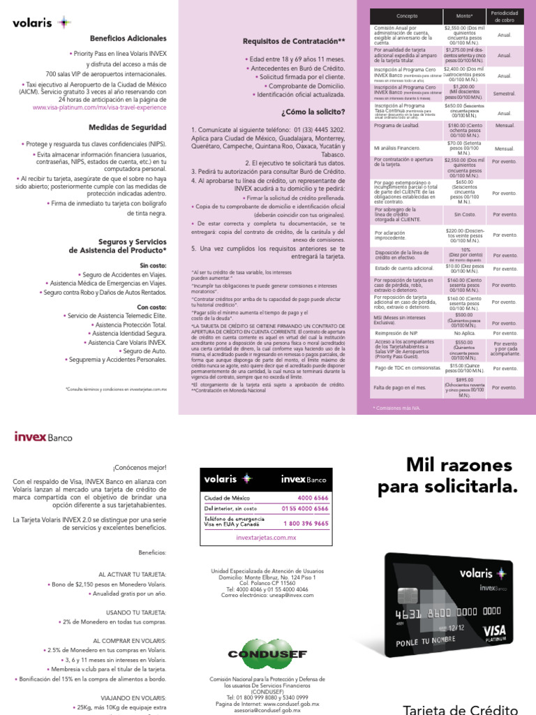 Volaris 2 Triptico | PDF
