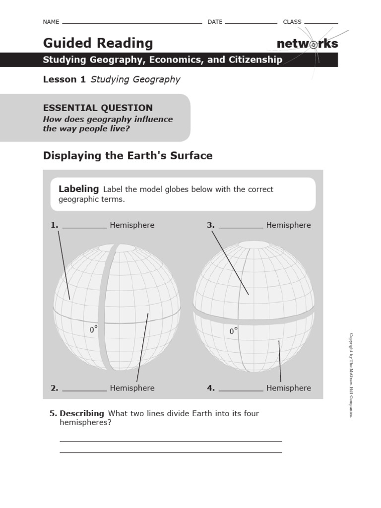 Ch. 2 Lesson 1 Geography - Lyam | PDF