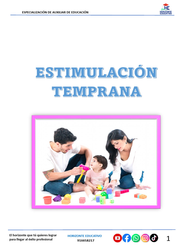 Módulo II Estimulación Temprana | PDF