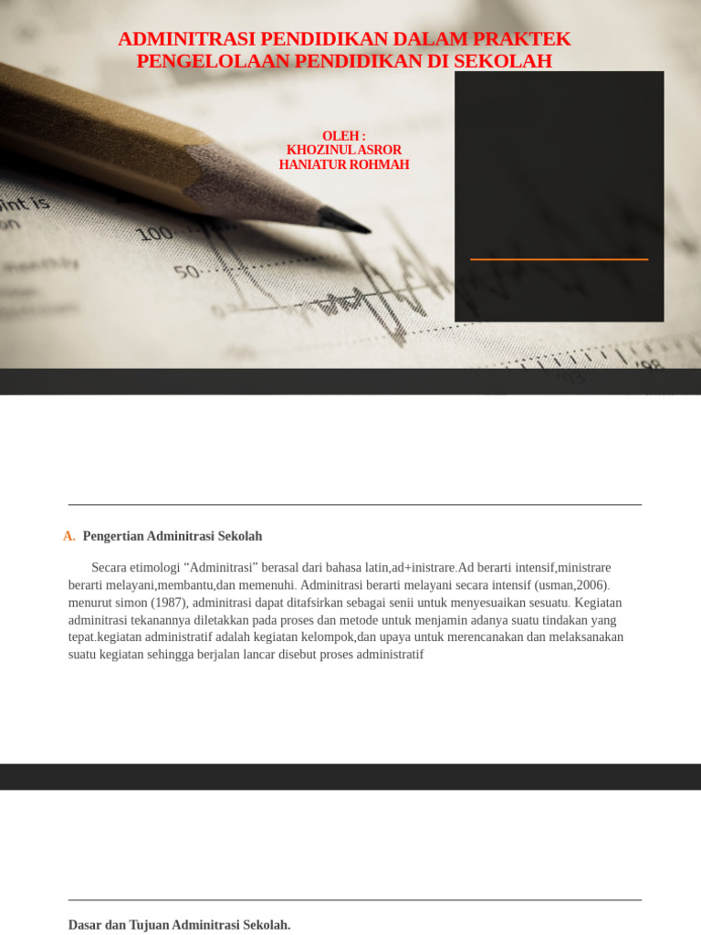 Adminitrasi Pend. | PDF