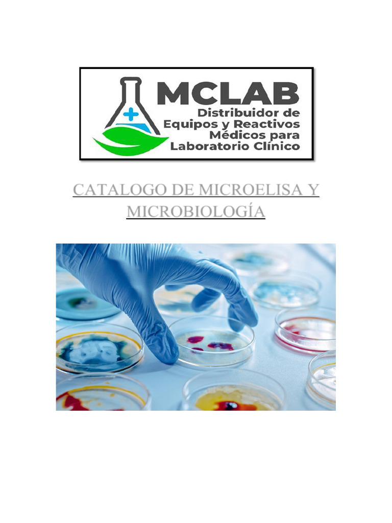 Catalogo Microelisa y Microbiologia | PDF