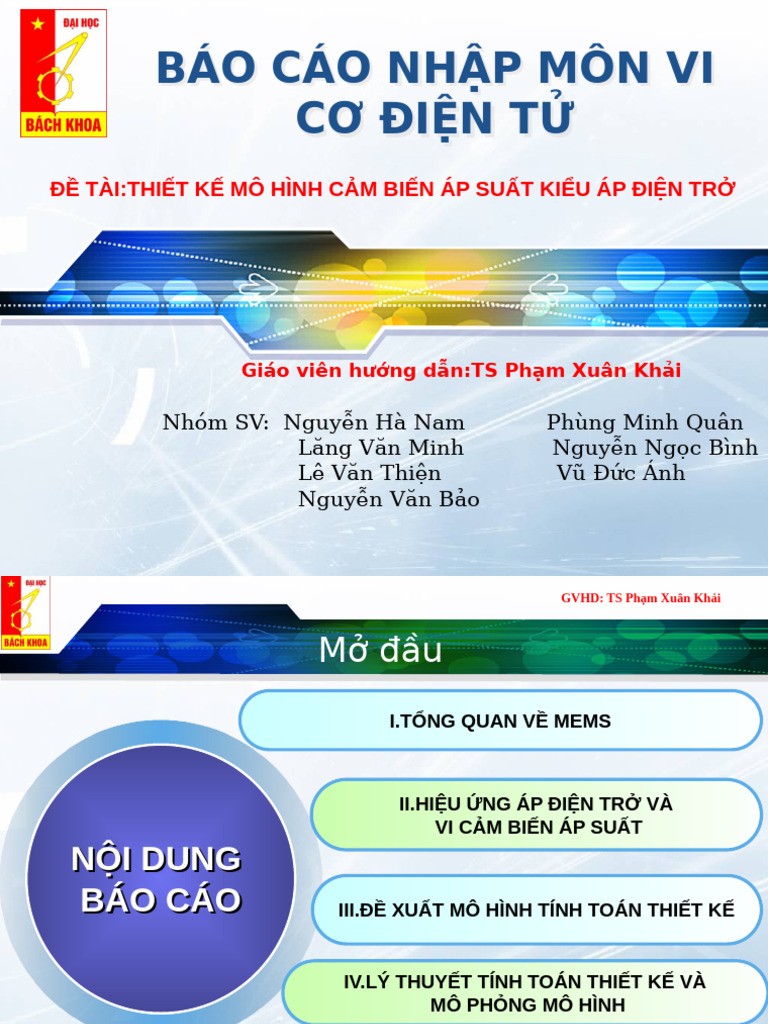 Bao Cao Nhap Mon Vi Co (Nhom 8) | PDF