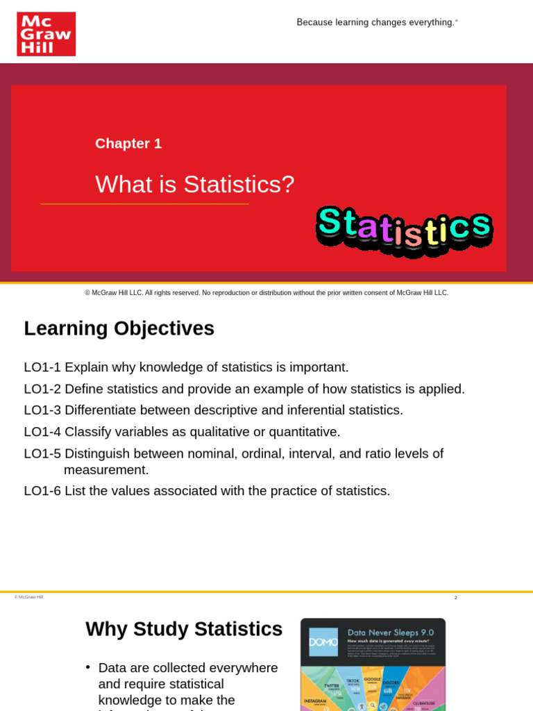 Chapter 1 - What Is Statistics and Research Design | PDF