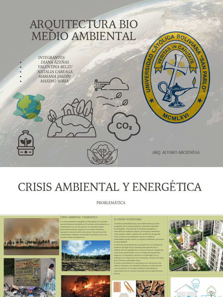 Primer Turno-Arq. Bio Medio Ambiental | PDF