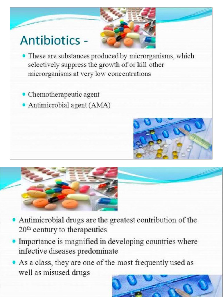 Antimicrobial Drugs | PDF