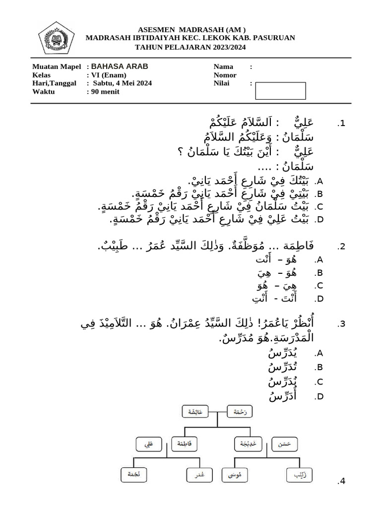 BAHASA ARAB | PDF