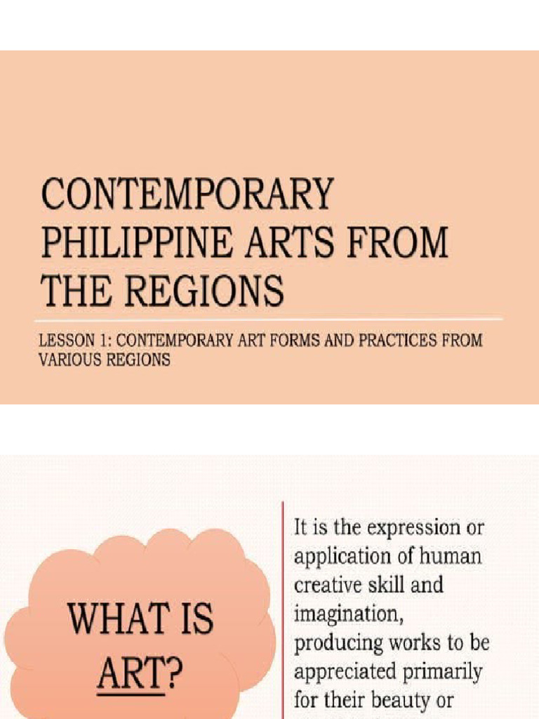 Contemp Lesson 1 | PDF