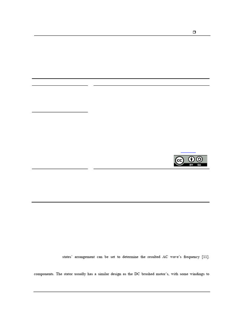 Design And Simulation Of 5kw Bldc Motor With Half Buried Permanent Magnets Using An Existing