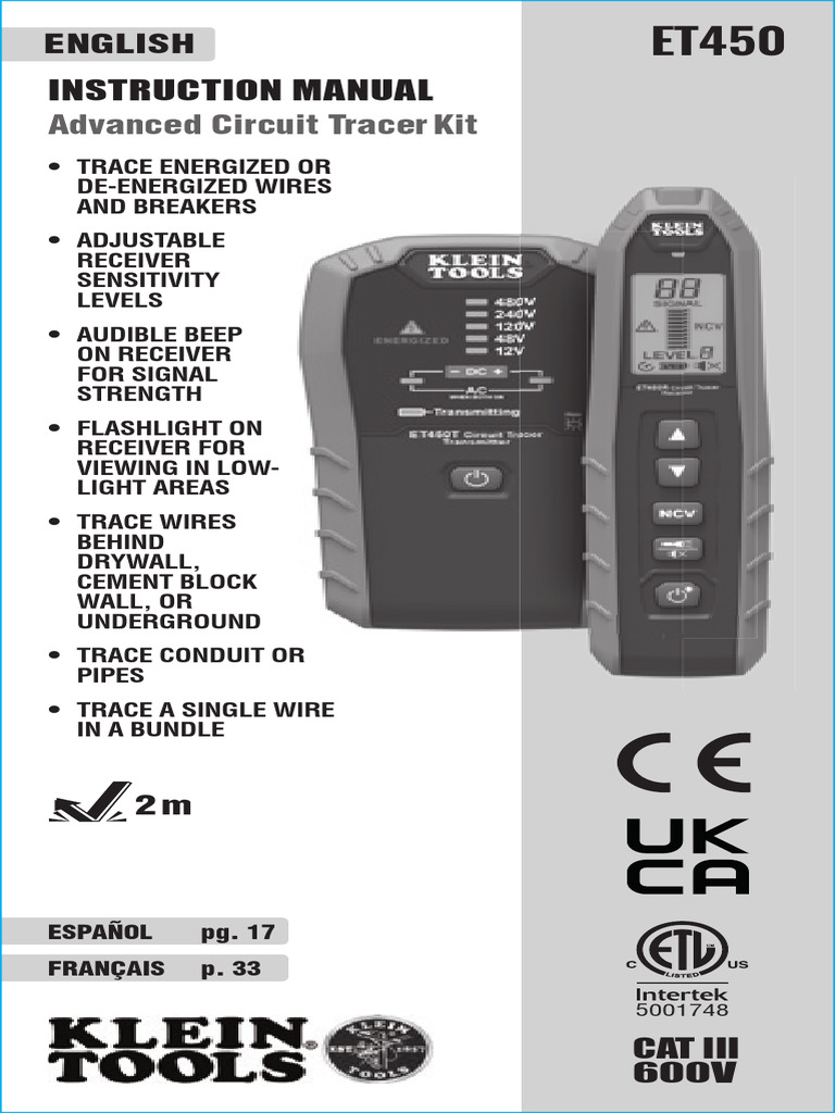ET450 Tracer | PDF