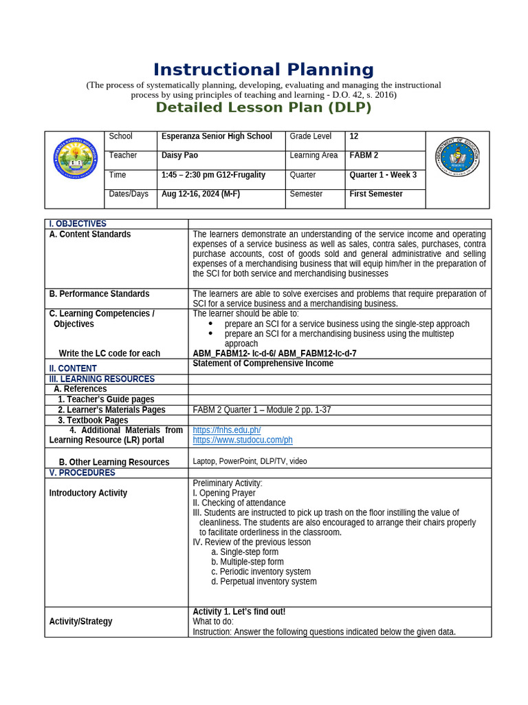 DLP-FABM2_Q1_W3 | PDF