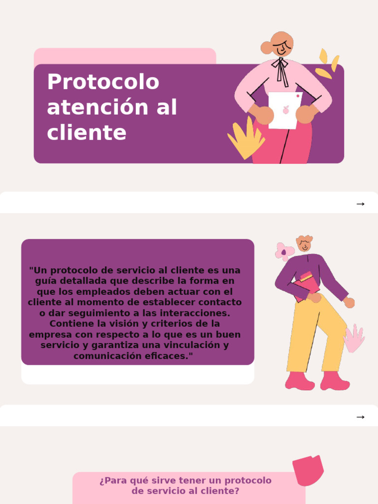 Protocolo Servicio Al Cliente | PDF
