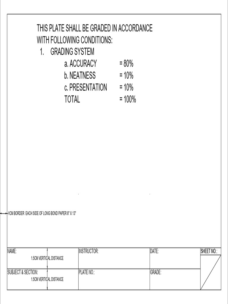 Plate Template | PDF