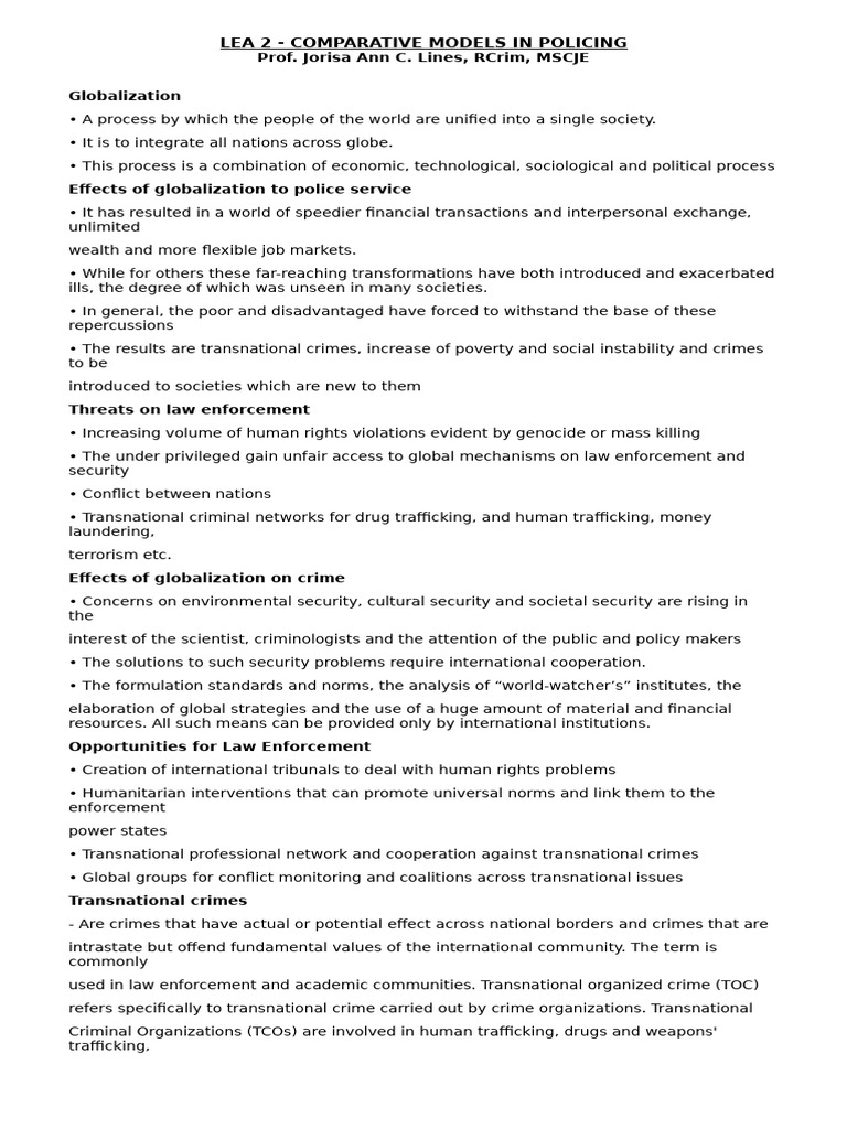Lea 2 Prelim Pointers (2) | PDF