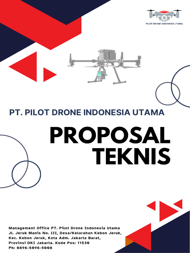 Proposal Teknis Lidar Drone Lidar PT. PIlot Drone Indonesia Utama Ok | PDF