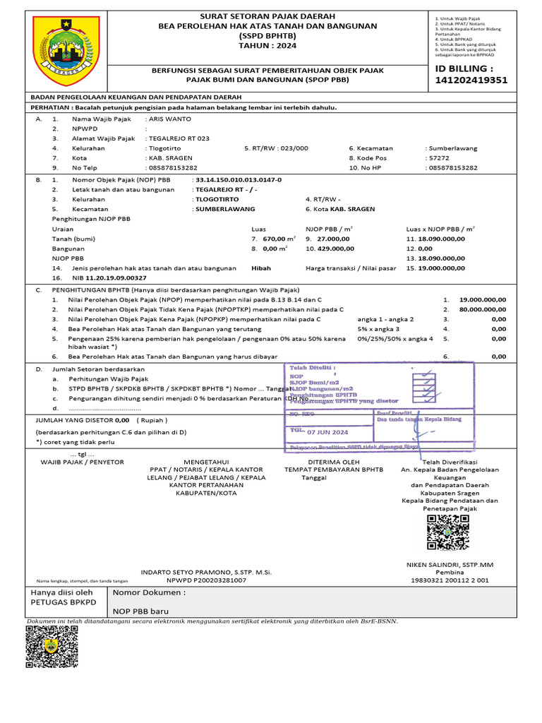 Cetak Sspd Bphtb 202419345 Signed Pdf