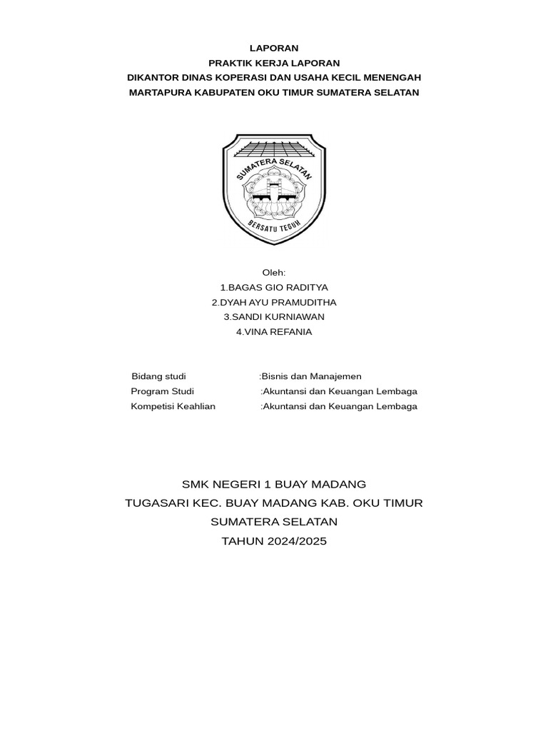 Laporan PKL Dyah&pina | PDF