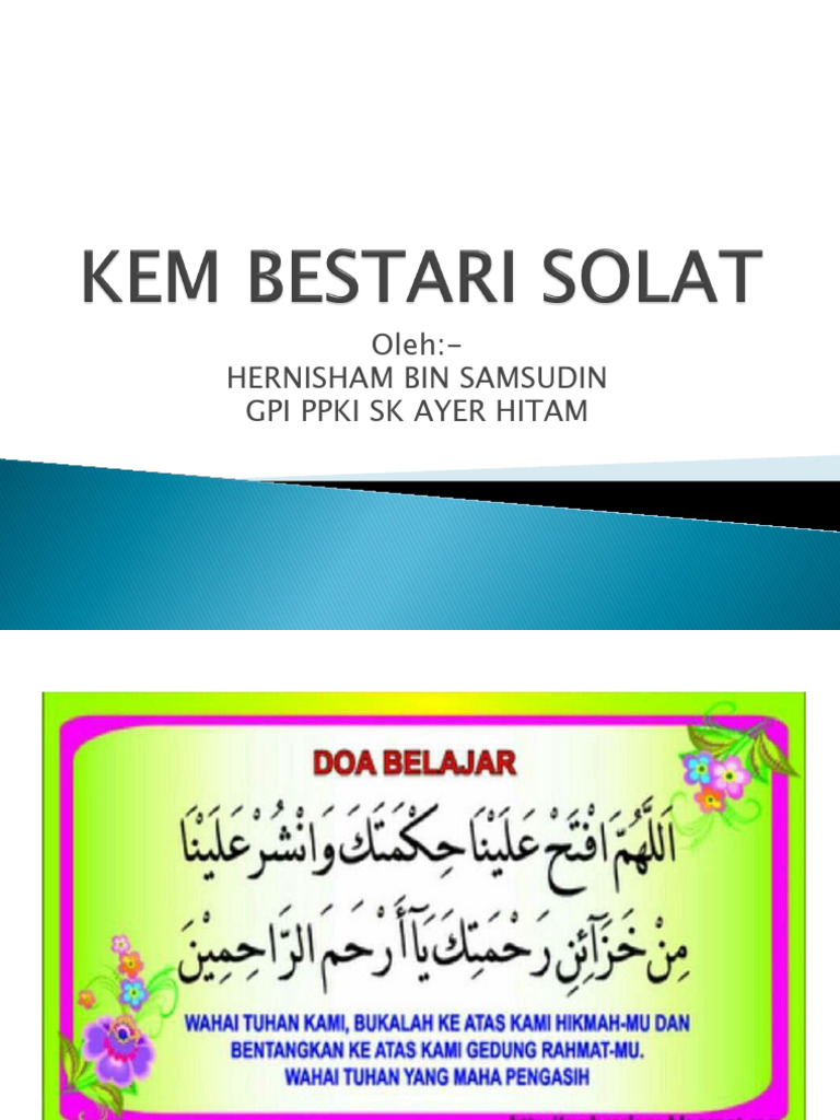 Kem Bestari Solat PPKI | PDF