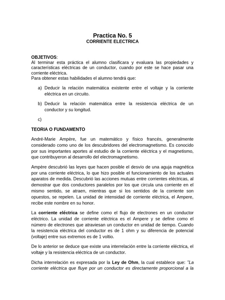 Practica 5 Elect y Mag. | PDF