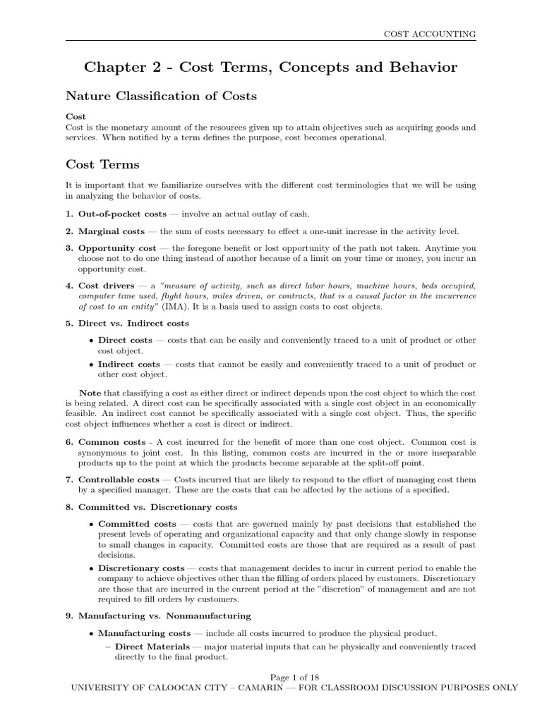 Chapter_2___Cost_Terms__Concepts_and_Behavior | PDF