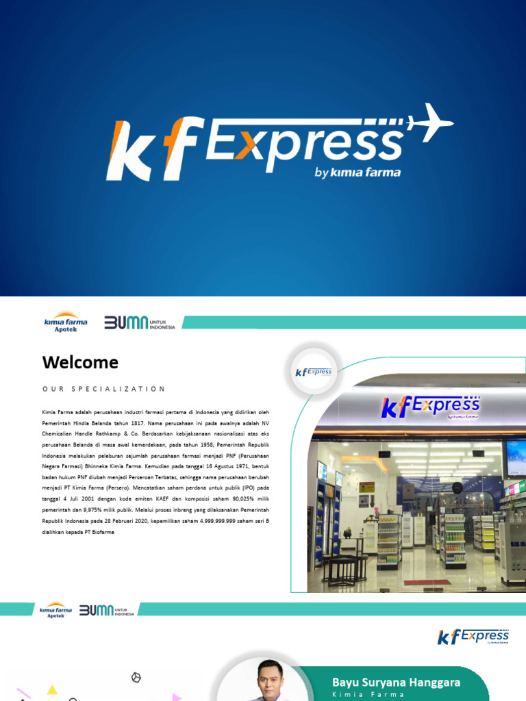 Company Profile KF Express | PDF