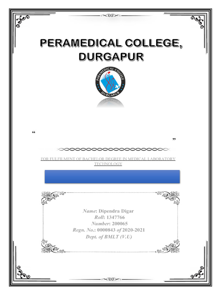 Paramedical Pdf