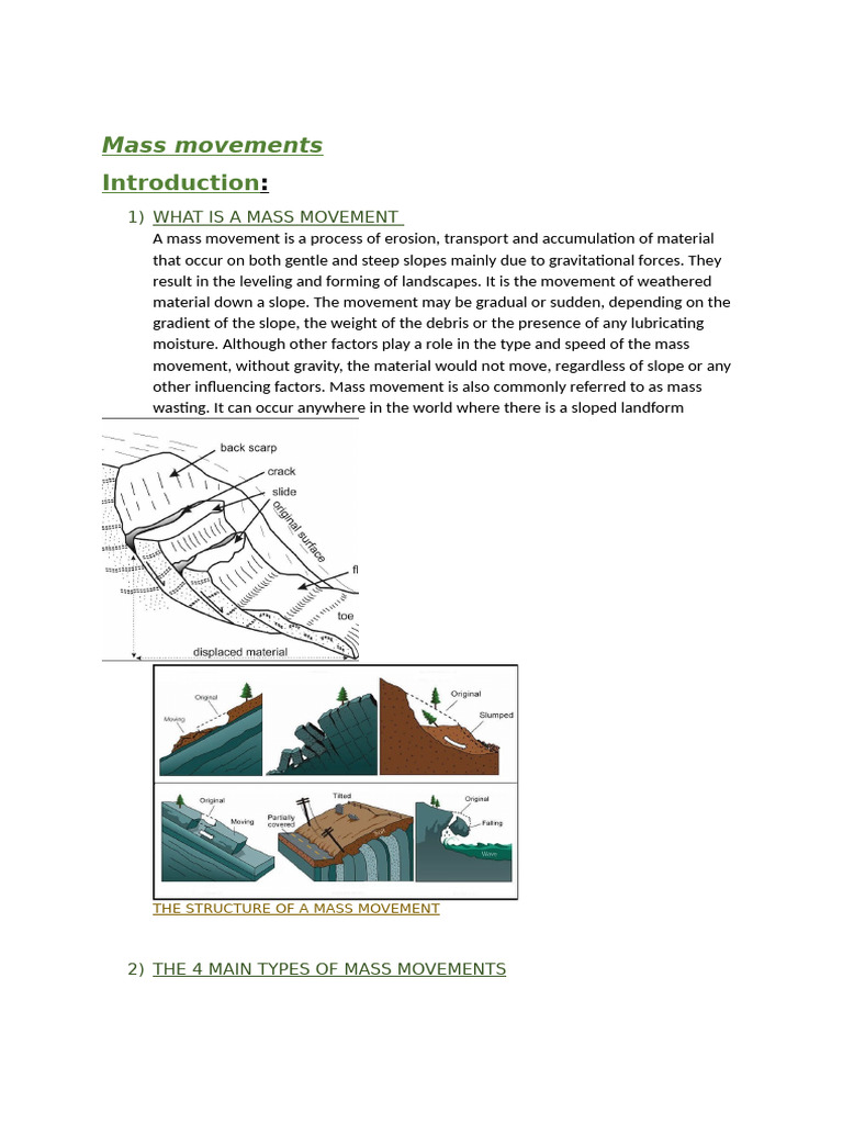 Mass Movements | PDF