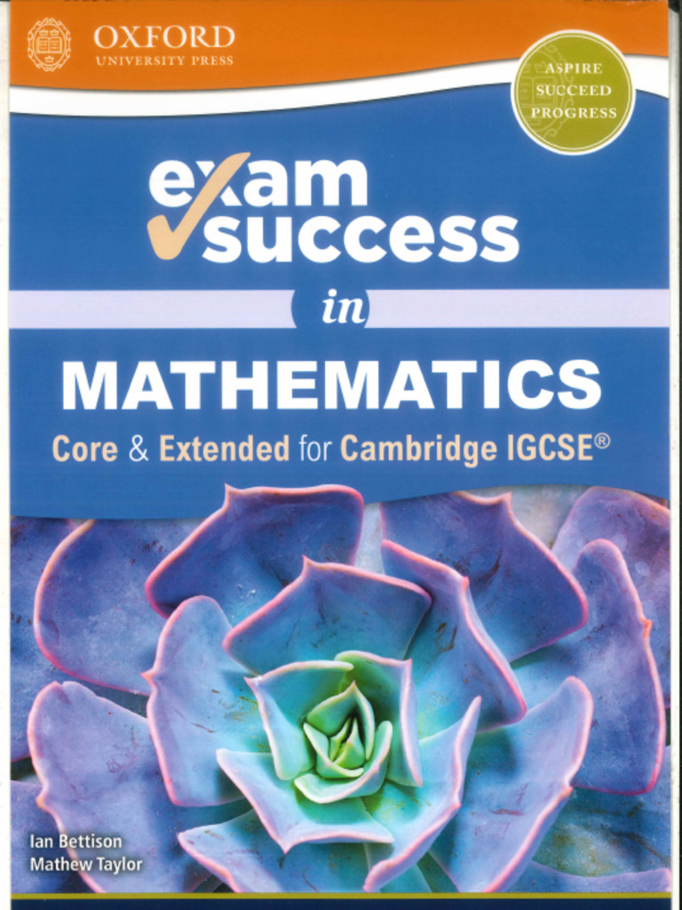 Exam Success Mathematics IGCSE | PDF