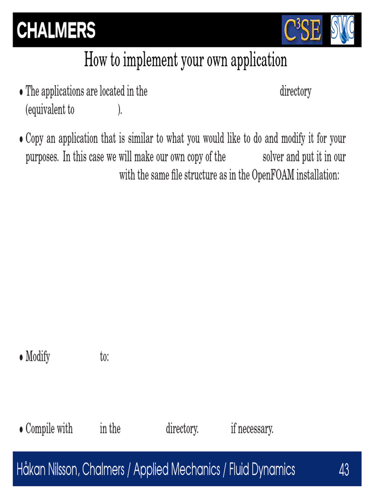 implementApplication modify existing solver | PDF