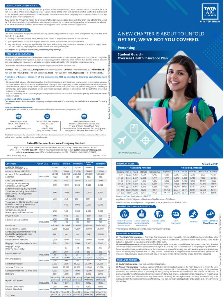 Student Guard Brochure 1c0643d8e5 | PDF