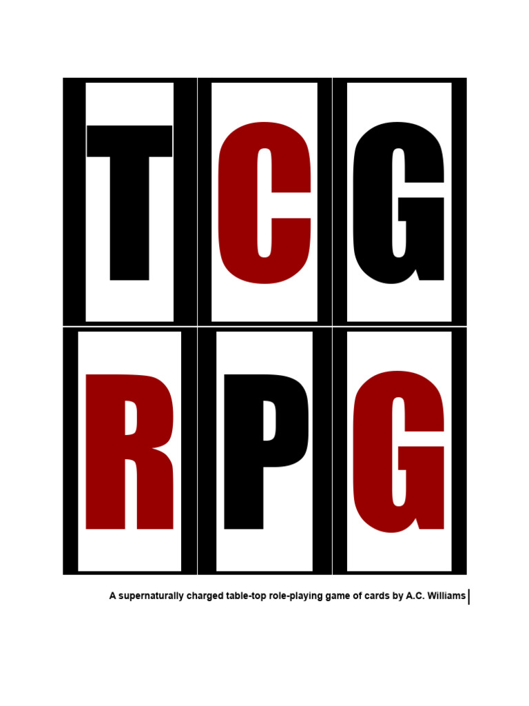 TCG RPG | PDF