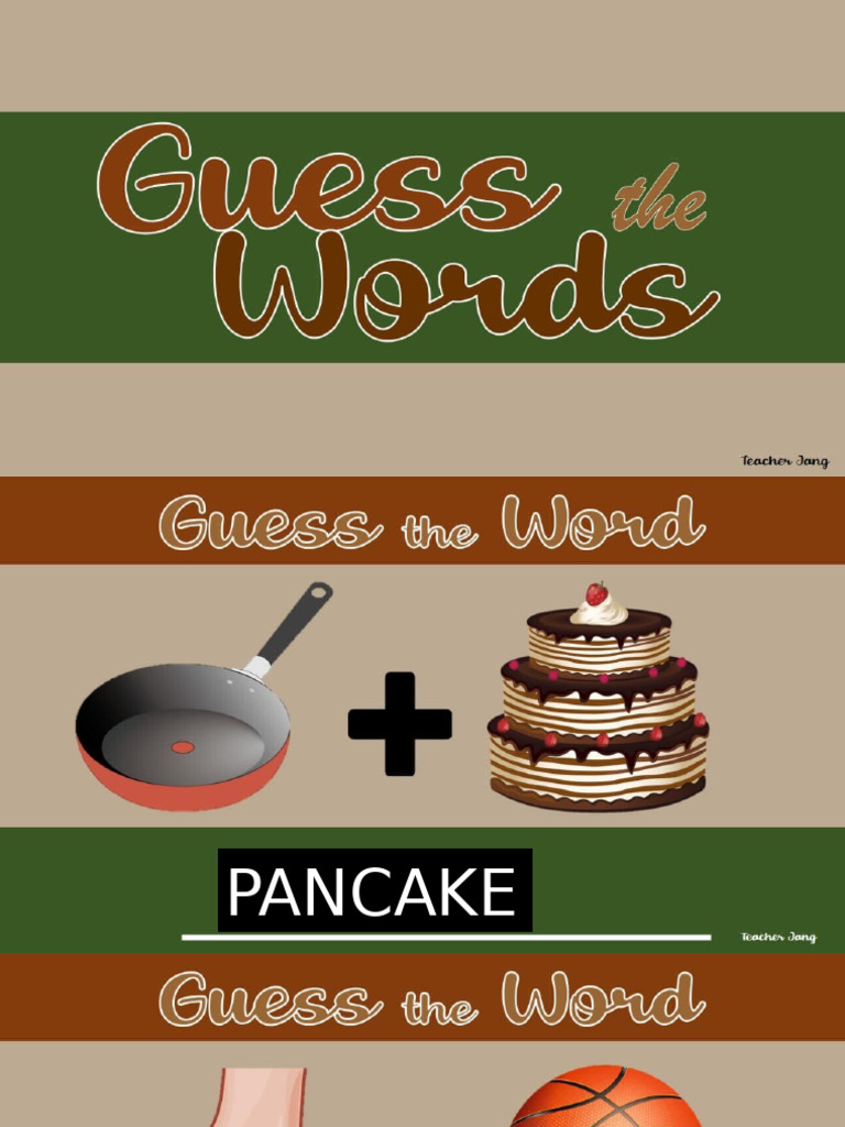 Guess The Picture | PDF