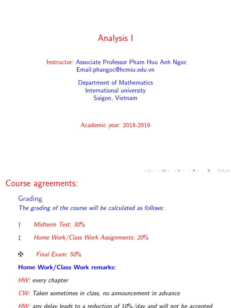 2017 Analysis 1 Ch1 1 1 | PDF