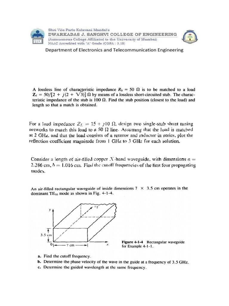 MWE Assignment 1 | PDF