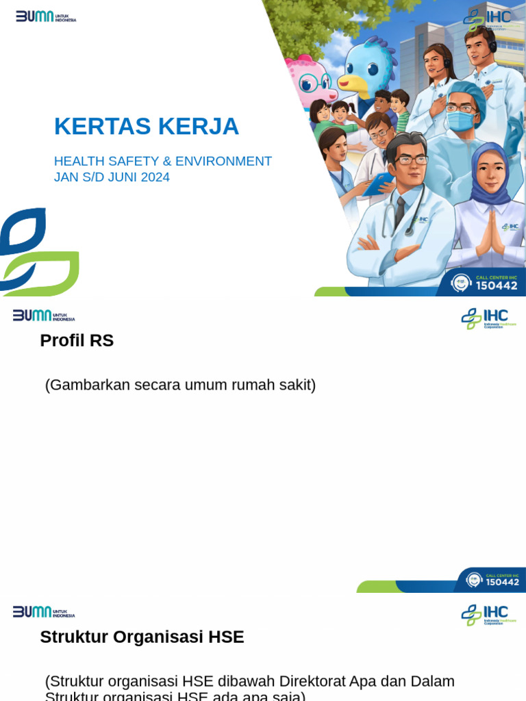 KERTAS KERJA HSSE AP | PDF